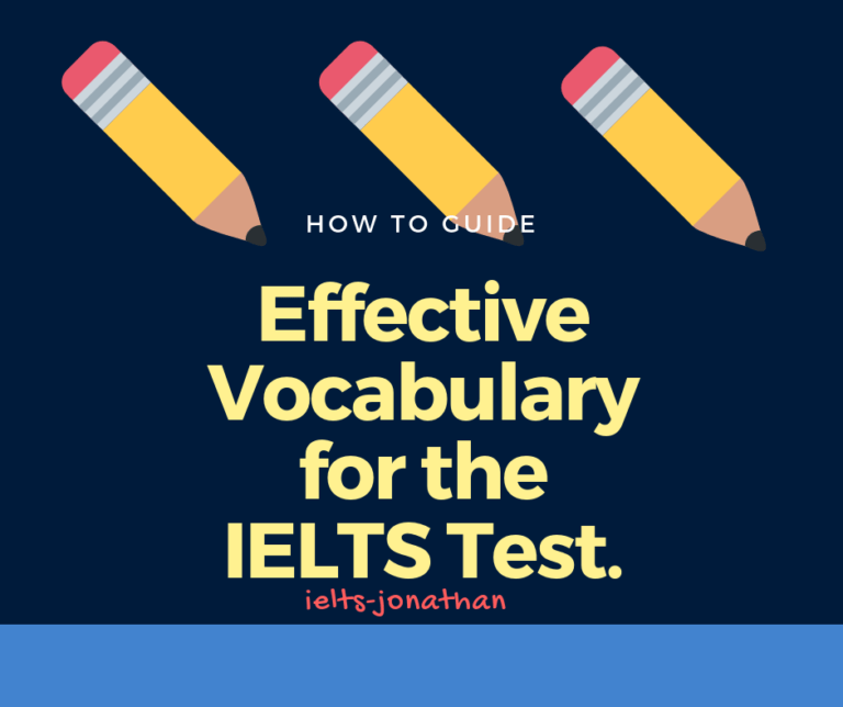 Ways to learn IELTS VOCABULARY? — IELTS Training with Jonathan