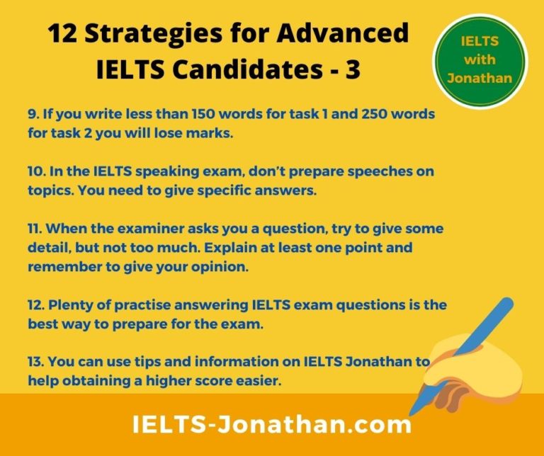 7+ IELTS Strategies for IELTS-ready Candidates. — IELTS Training with ...