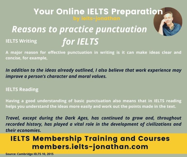 What are the 6 IELTS punctuation marks for clear ideas in writing ...